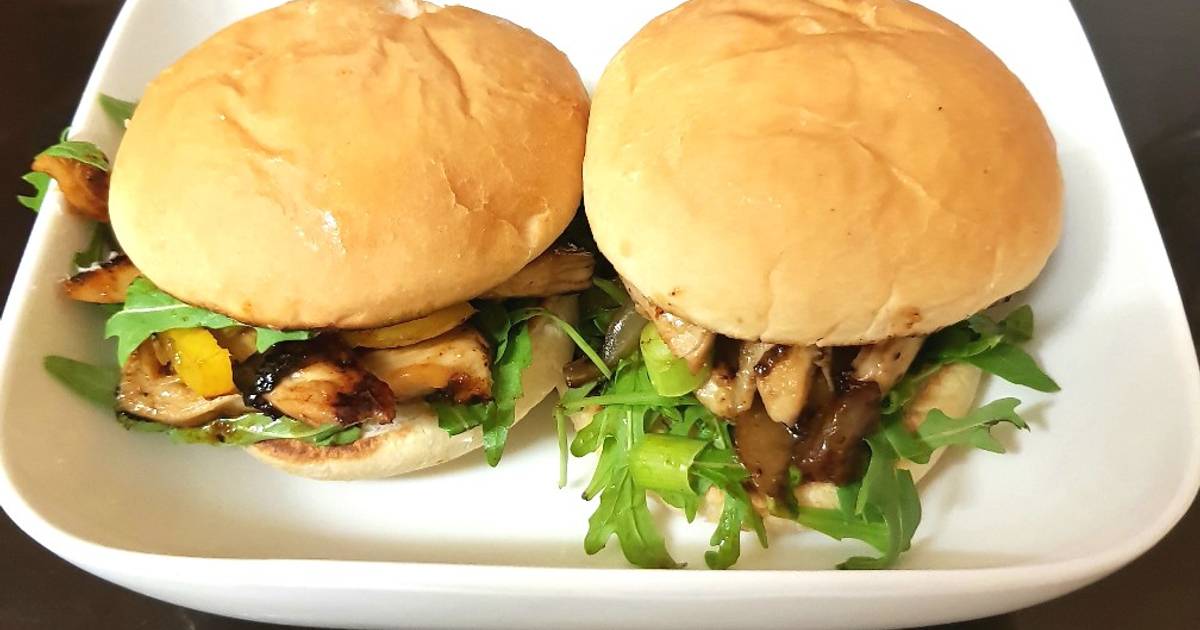 My Fried Chilli Garlic Chicken on Toasted Baps Recipe by Maureen 😀 ...