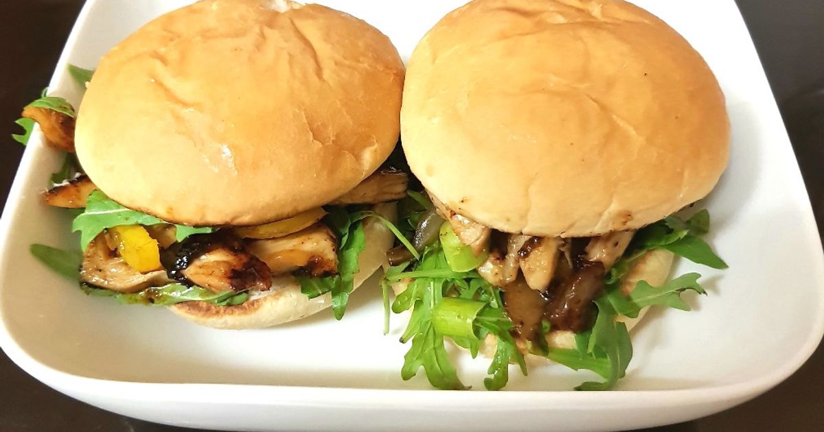 My Fried Chilli Garlic Chicken On Toasted Baps Recipe by Maureen 😀 ...