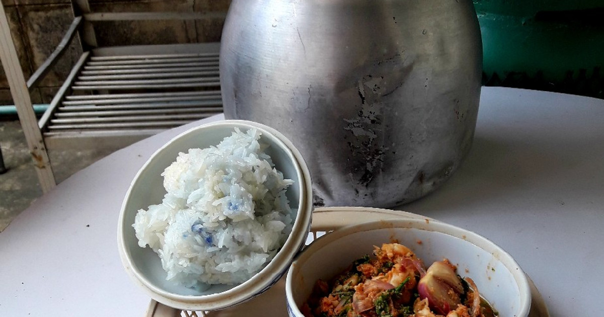 สูตร ยำกุ้งสดชะอมน้ำพริกเผา โดย Kh.Ar - Cookpad