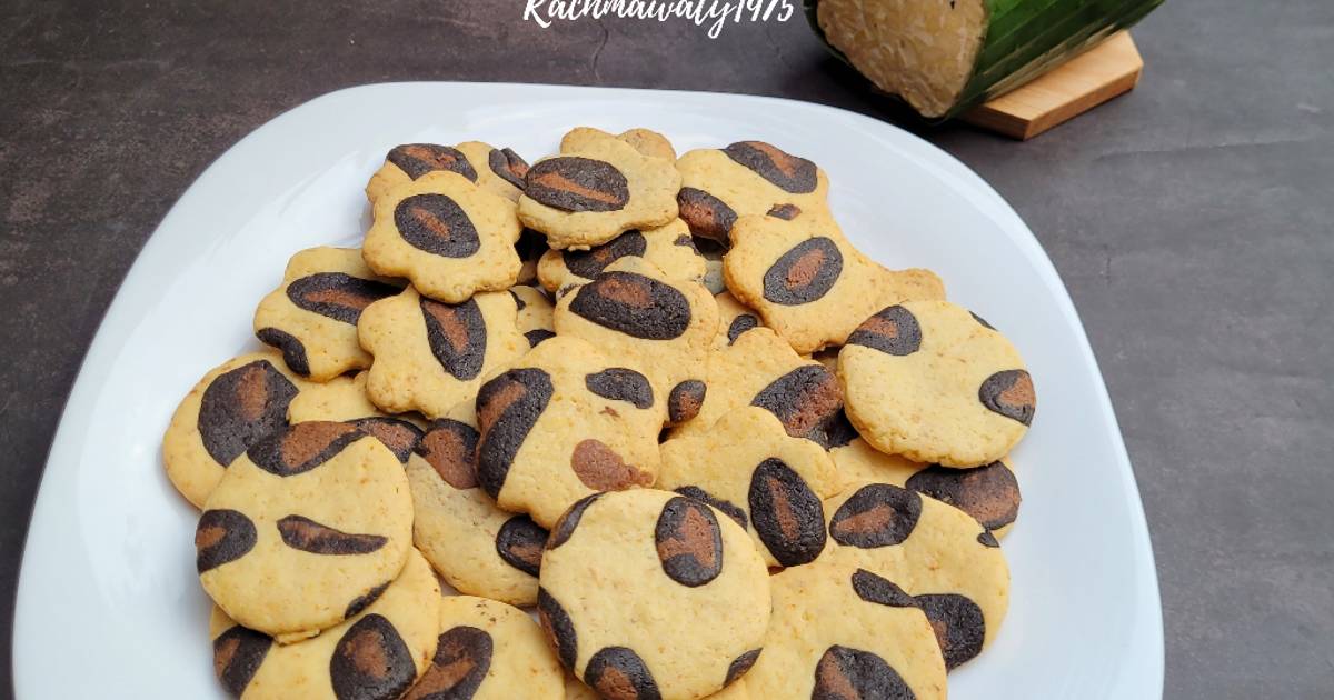 Resep 298. Cookies Tempe Leopard oleh Rachma Waty1975 - Cookpad
