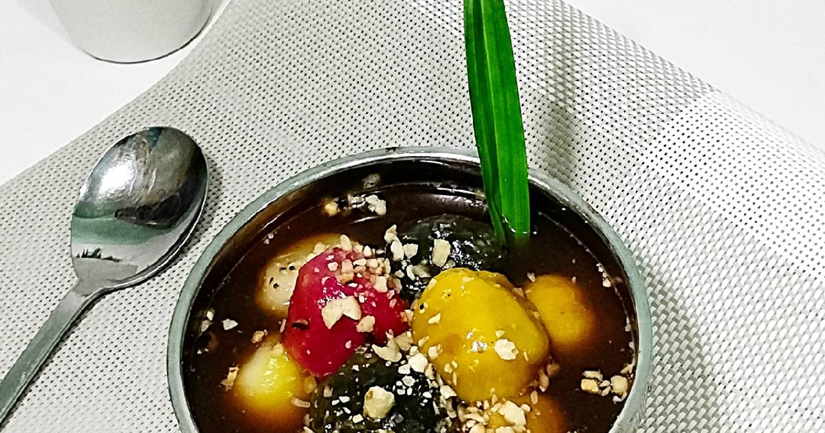 Resep wedang ronde kenyal, hangat & aroma jahe nikmat