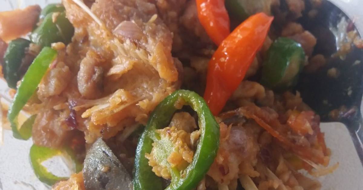 Resep Ikan asin jambal roti cabe gendot oleh Novi Thea - Cookpad