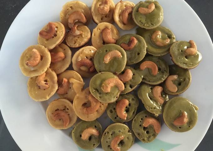 Resep Kue cubit greentea & original (setengah matang) oleh Agung Dewi Mulya - Cookpad