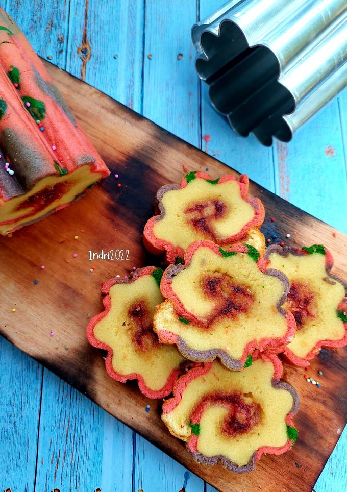 Resep Sakura Roll Cake : Oven Tangkring oleh Dapur Halal (Indri) - Cookpad
