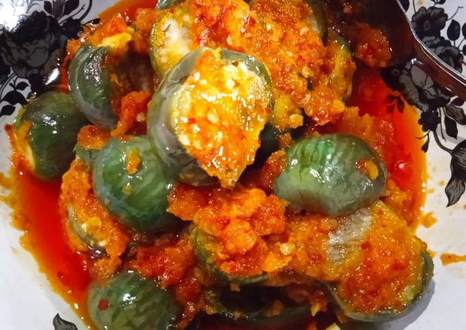 Resep Balado Terong Ijo oleh Hana SD - Cookpad