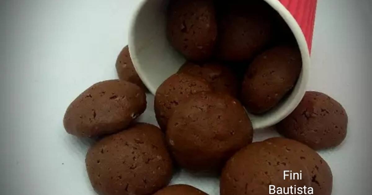 Galletas pedos de monja de chocolate Receta de Fini Bautista Angulo ...