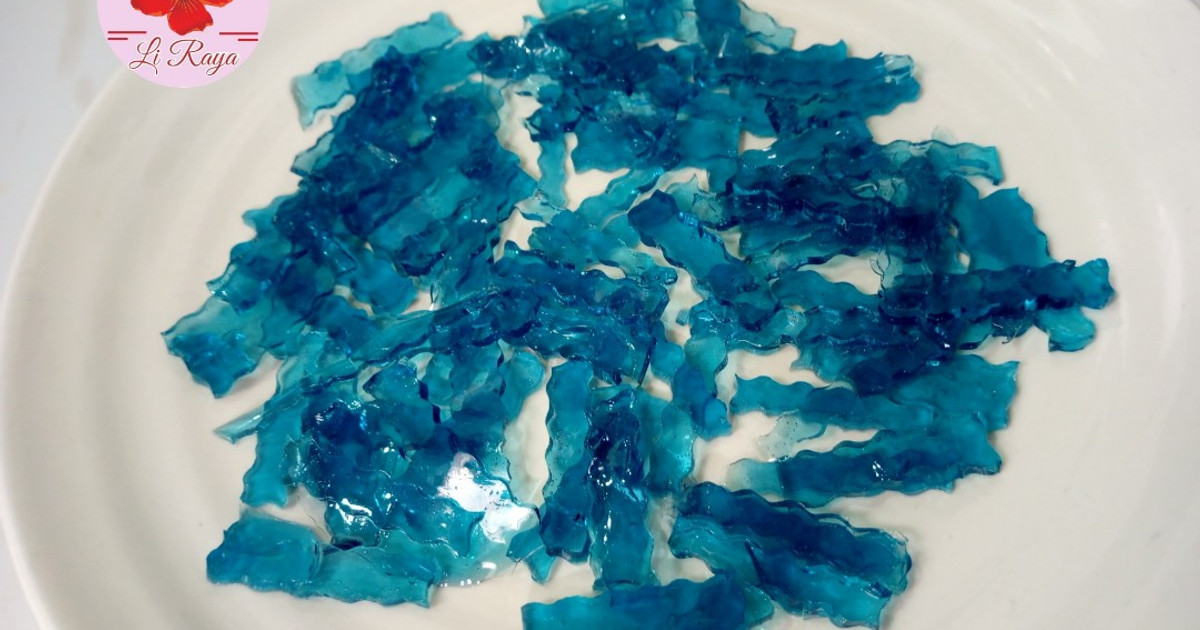Resep Jelly Jelly Bunga Telang oleh Li Raya ( Elli Rayati) - Cookpad