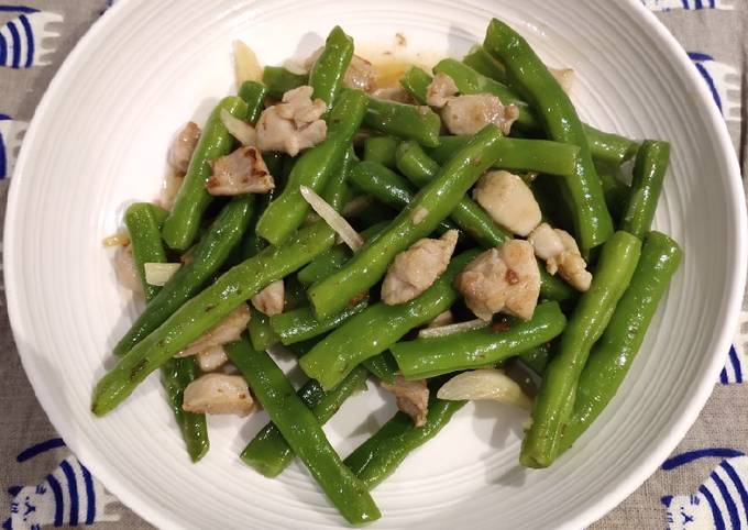 Stuffed French Beans Recipe by Meme - Cookpad