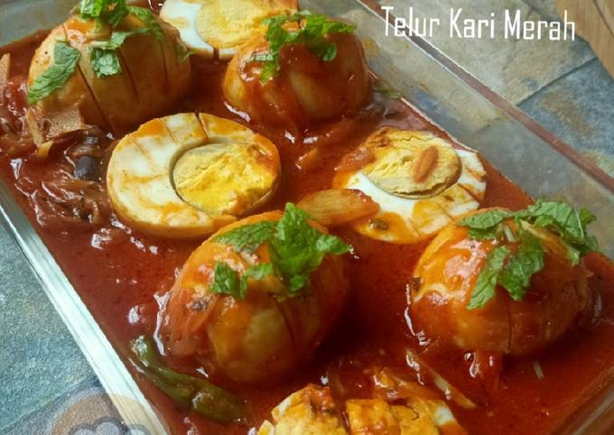 Resipi Egg Vindaloo / Telur Kari Merah Indian Style oleh mamy_kitchen89 ...