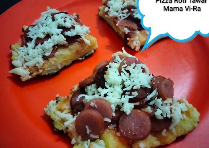 Resep Pizza Roti Tawar oleh Dapur Mama Vi-Ra - Cookpad
