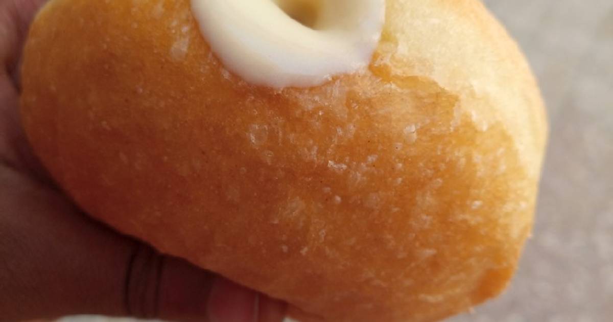 Cream filled doughnut Recipe by Chef Fasma - Cookpad