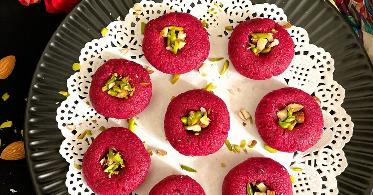 Red Dragon Fruit Peda Recipe by Bethica Das - Cookpad