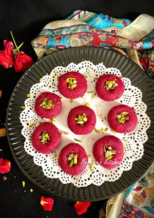 Red Dragon Fruit Peda Recipe by Bethica Das - Cookpad