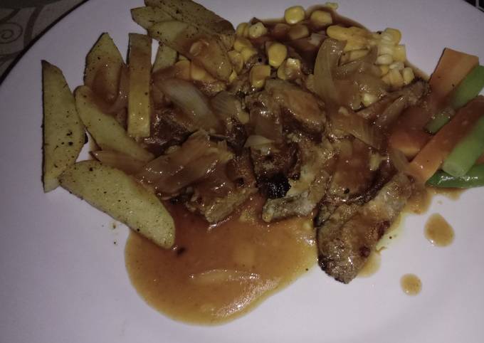 Resep Steak Sapi Homemade Oleh Musyafiah Al Hadi Cookpad