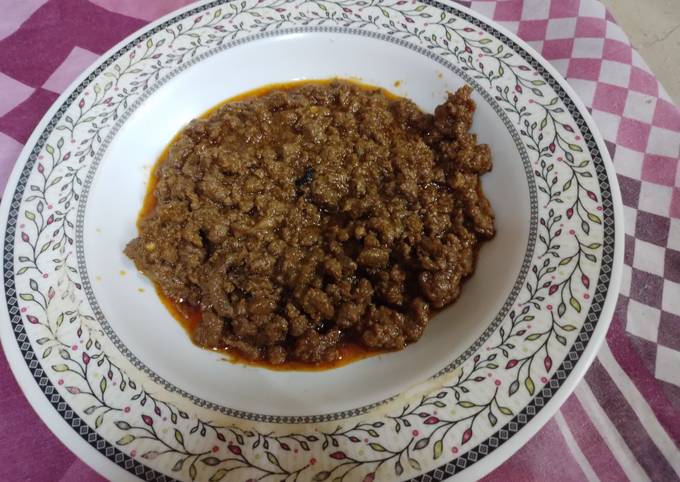 Smoked beef qeema Recipe by Adeya - Cookpad