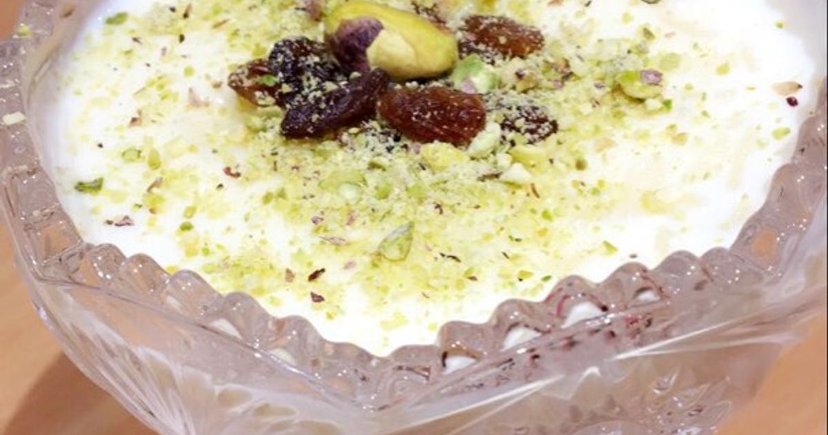 Egyptian Rice Pudding Recipe By Sally Ammar