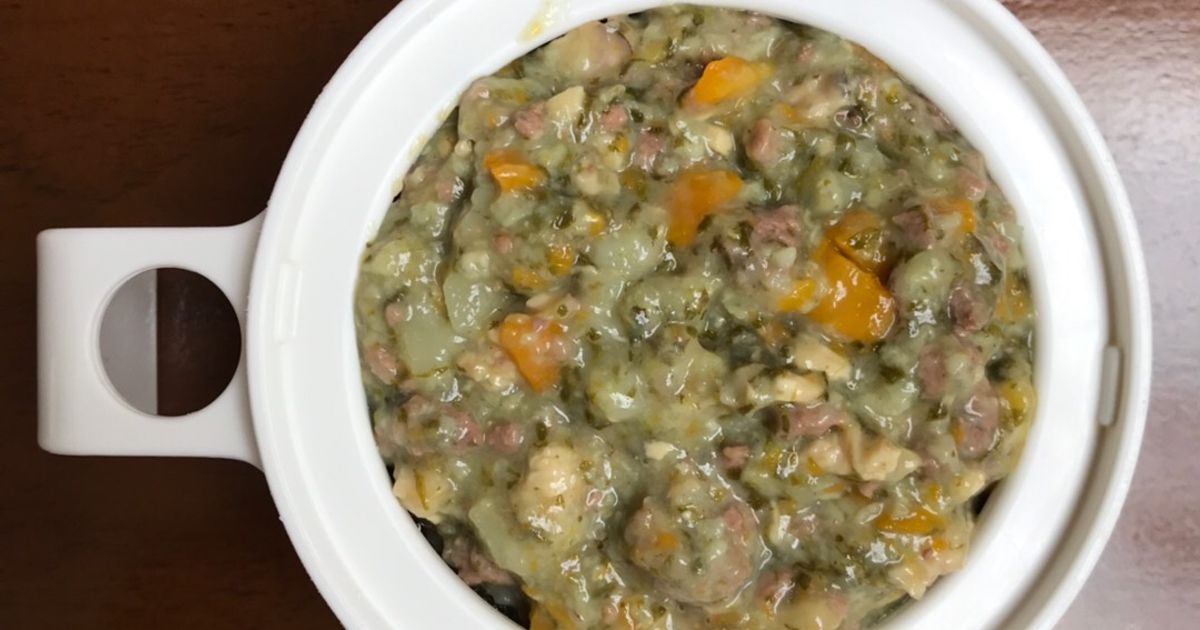 Resep Mpasi 9 Bulan Nasi Tim [Daging Sapi, Kaldu Sapi, Kentang, Tempe ...