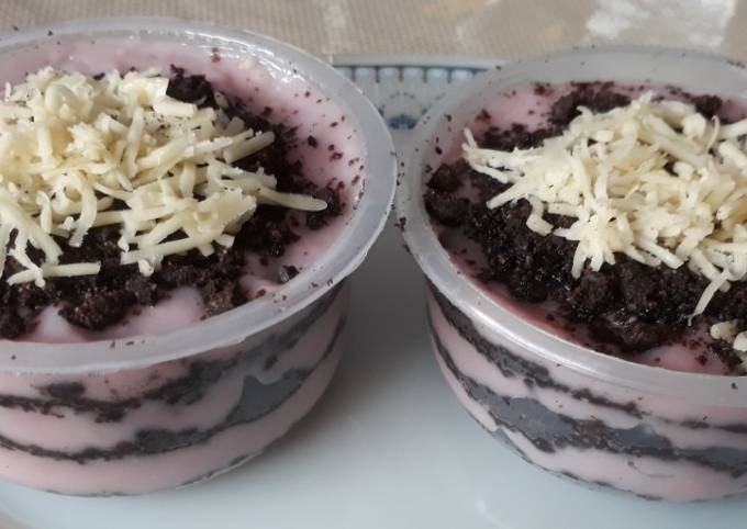 Resep #109. Taro Oreo Cheesecake oleh 💕Avista Dewi💞 - Cookpad