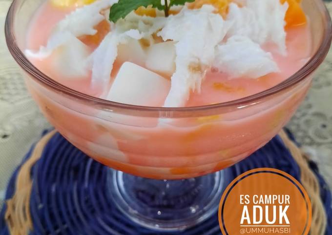 Resep Es Campur Aduk oleh Dian Ummu Hasbi - Cookpad
