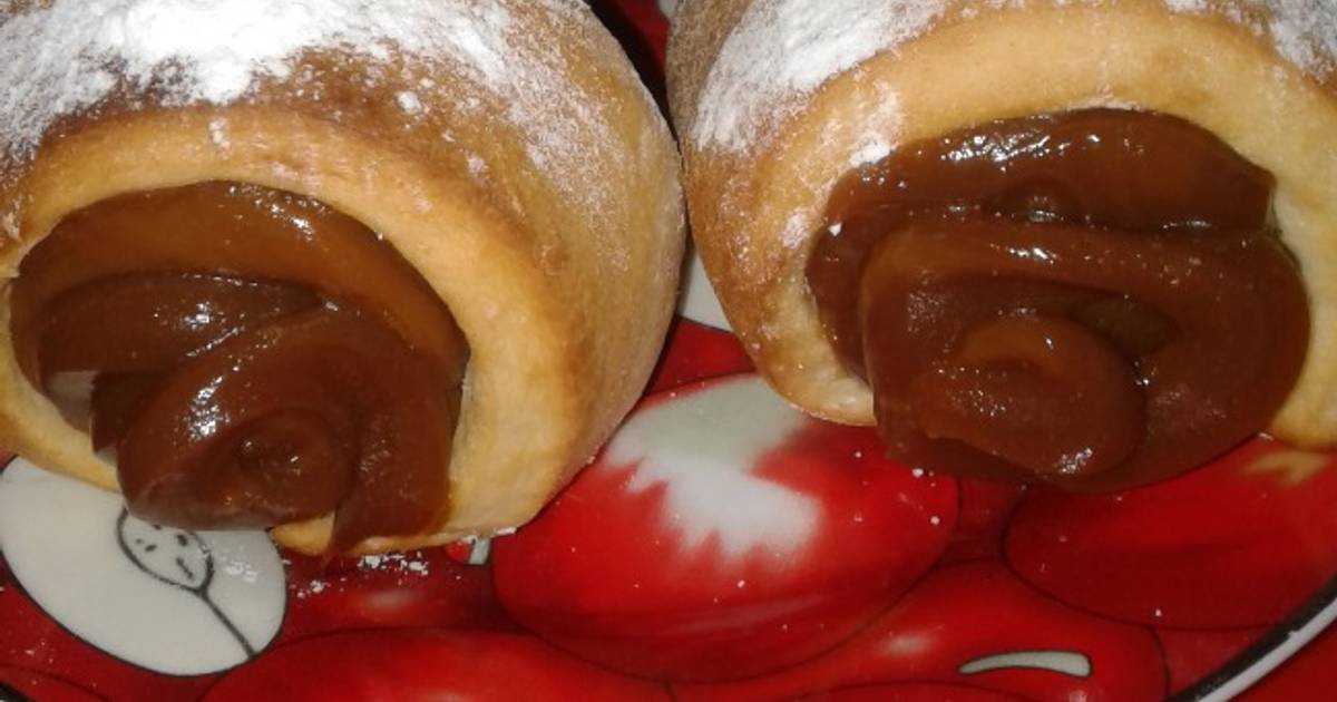 Cañoncitos con dulce - 60 recetas caseras- Cookpad