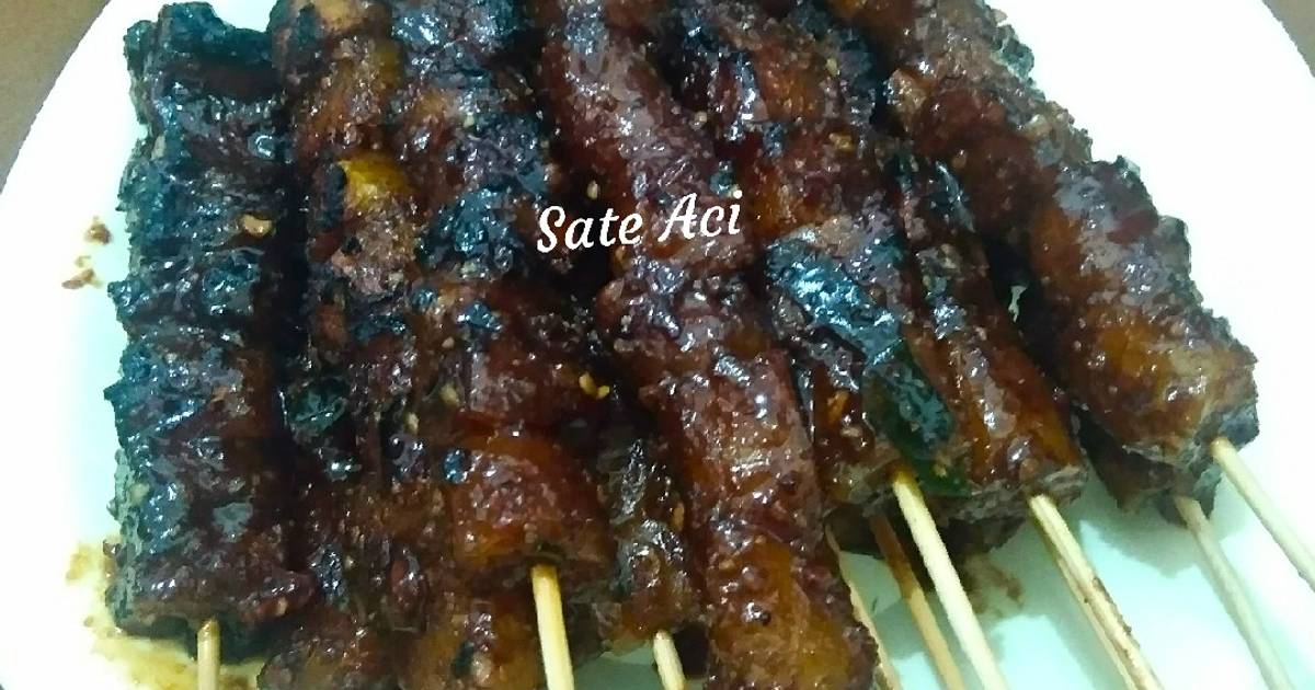 5 resep sambal kacang sate aci enak dan mudah - Cookpad