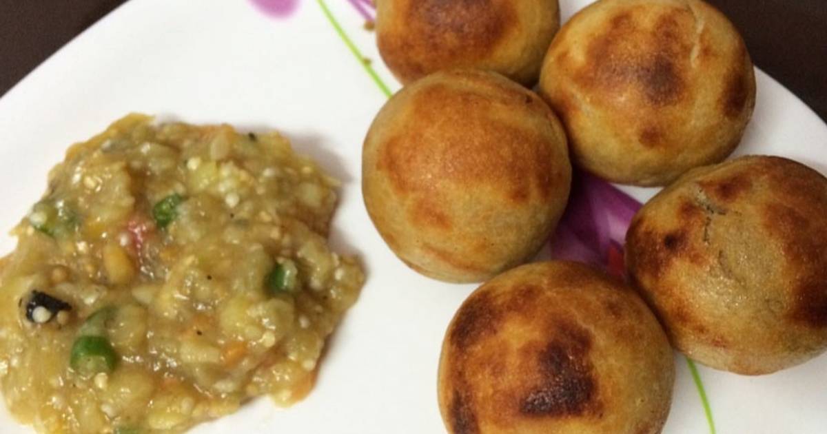 Litti Chokha in Appam Pan Recipe by Shivangi Ranjan - Cookpad