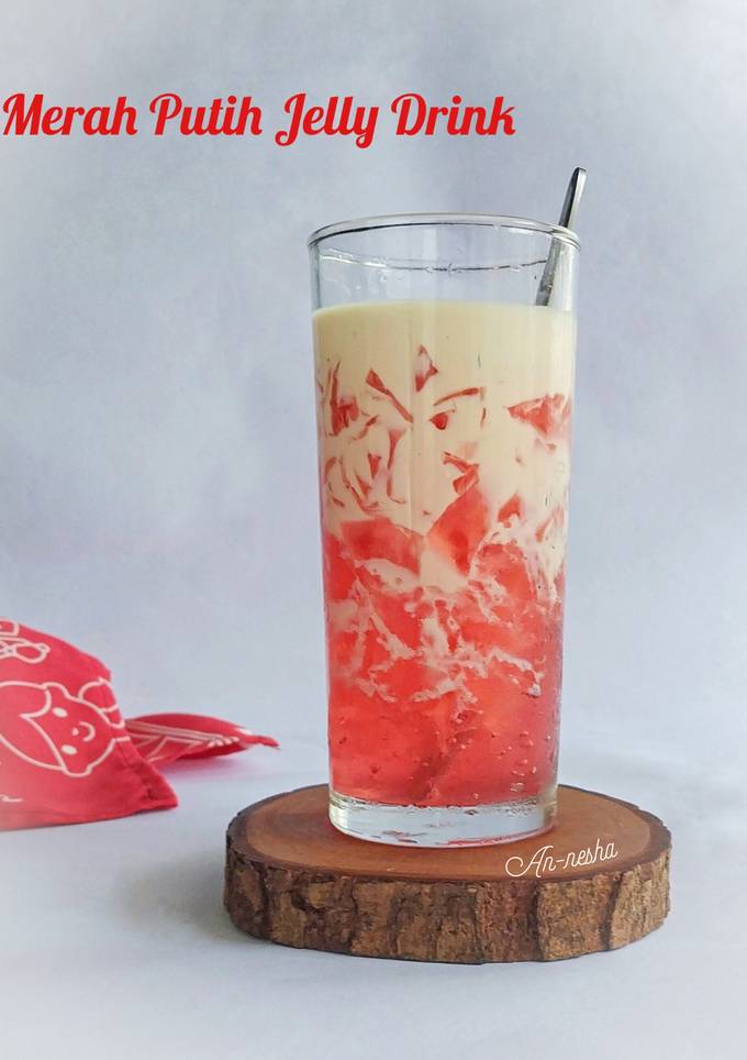 Resep 479.Merah Putih Jelly Drink oleh An_nesha - Cookpad