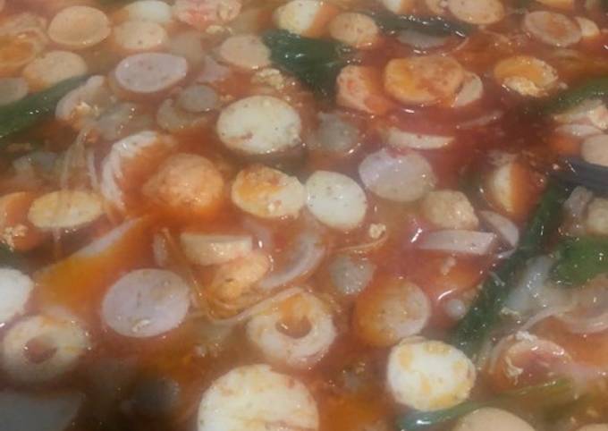 Resep 27. Seblak dengan Jamur Enoki oleh Andien Ferry - Cookpad