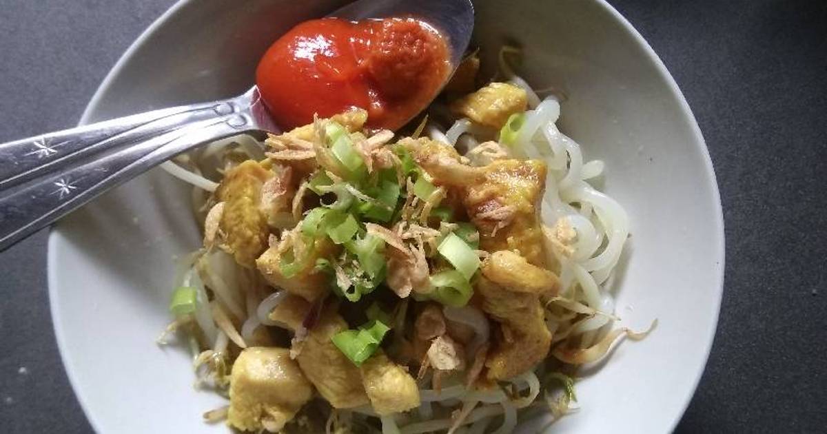 Resep Mie ayam kampung ala low carb/keto oleh Dicazqa - Cookpad