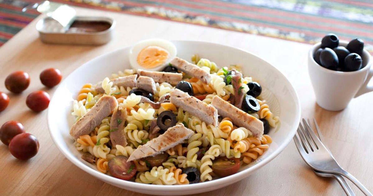 Ensalada De Pasta Niçoise Receta de Espiaenlacocina- Cookpad