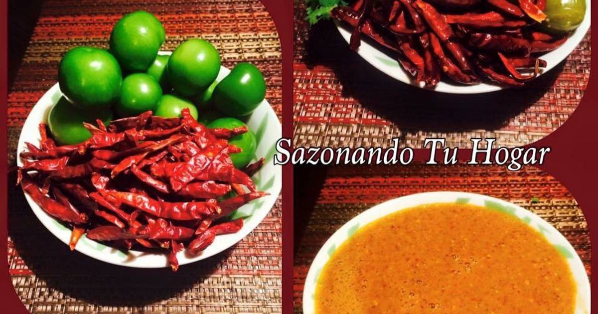 Salsa diabla taquera🌶🌶 Receta de Mary S Cuellar💓Sazonando Tu Hogar ...