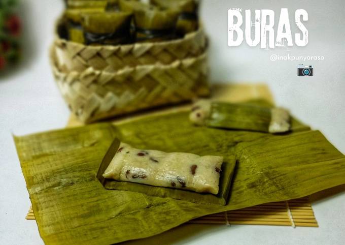 Resep Buras Beras Kacang Merah khas Sumbawa NTB oleh Oktaviani (Bund ...