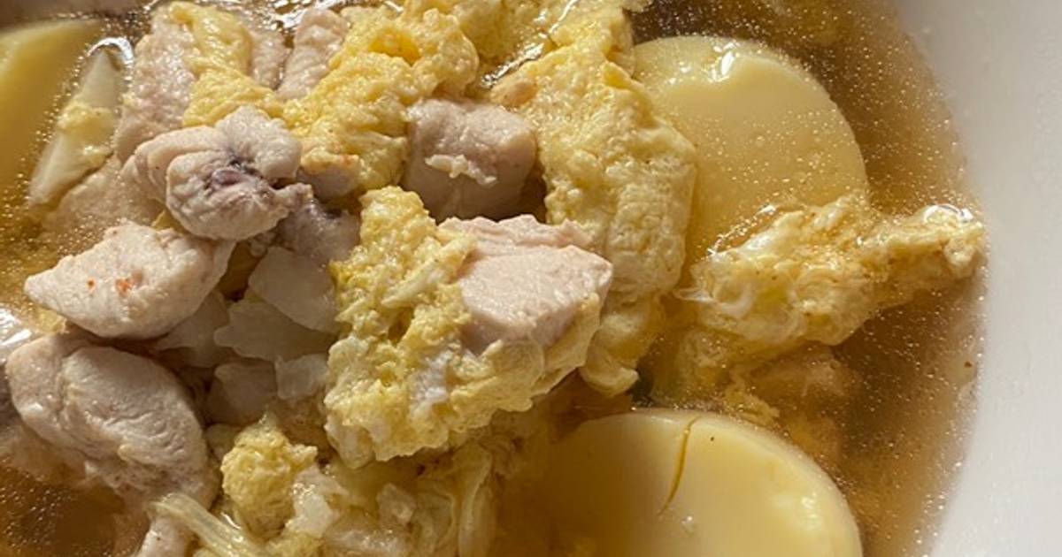79 resep sop tofu telur enak dan sederhana ala rumahan - Cookpad