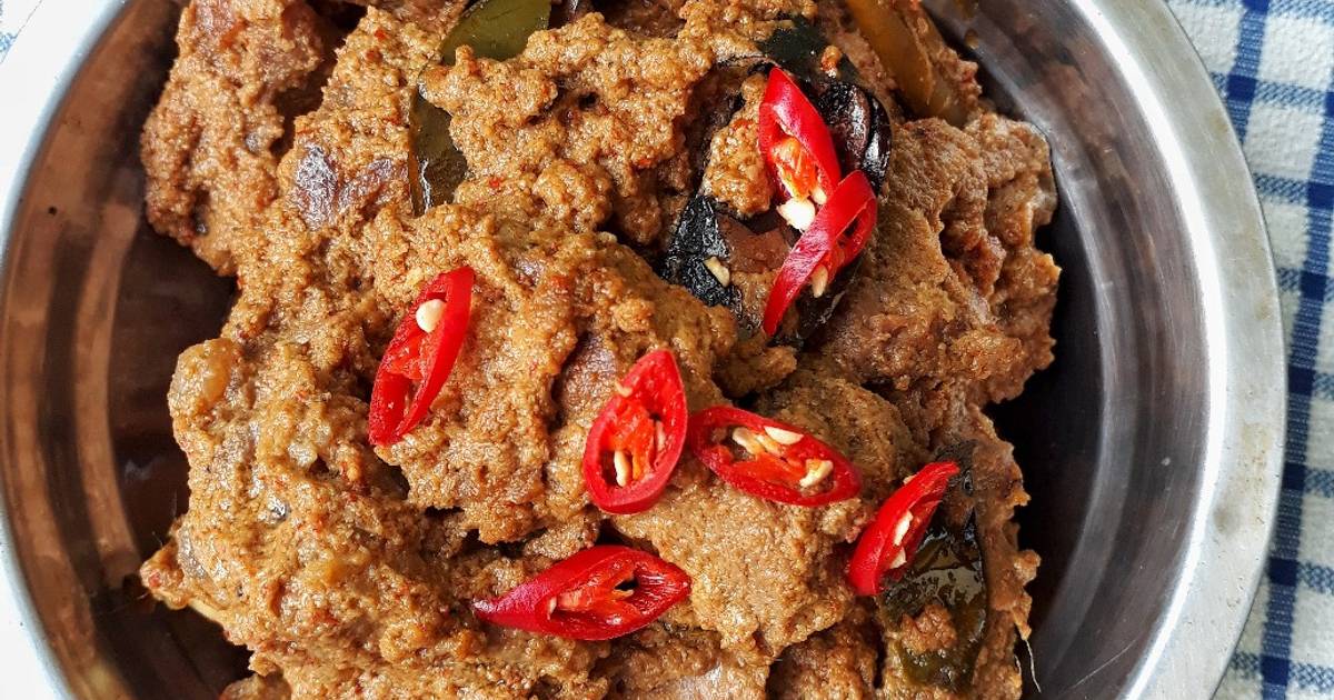 Resep Rendang daging sapi oleh Risna Yuni - Cookpad
