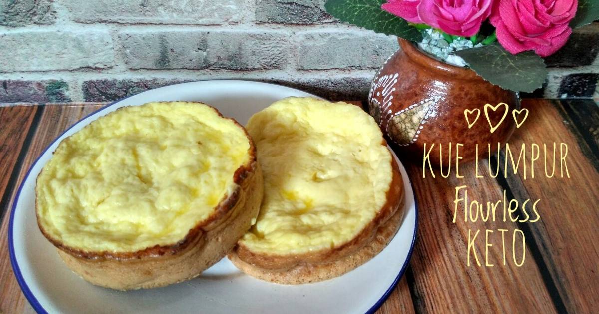 Resep Kue lumpur flourless keto #Ketopad oleh 🌹Dede Yuliani🌹 - Cookpad