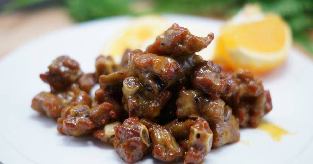 Cách Làm Món Sườn non xào hương cam của Jimmy Nguyen - Cookpad