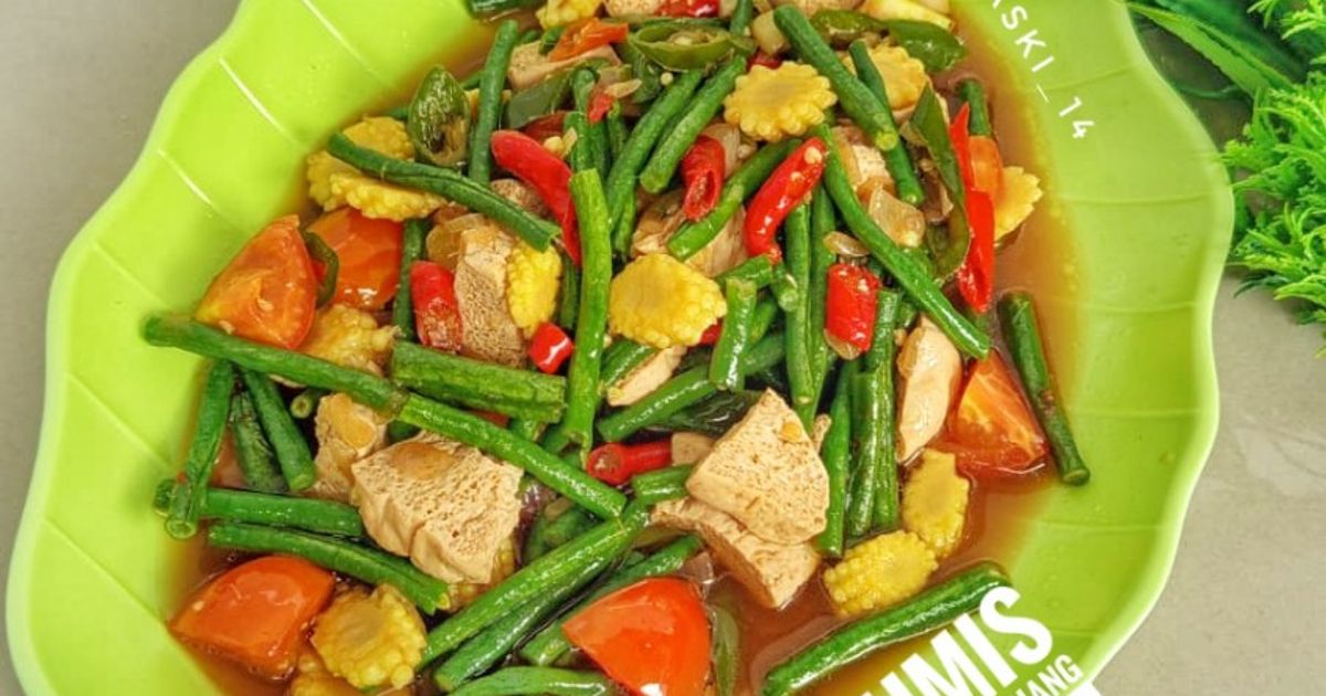 Resep Tumis Kacang Panjang, Tahu, Putren oleh Fara Saskia - Cookpad