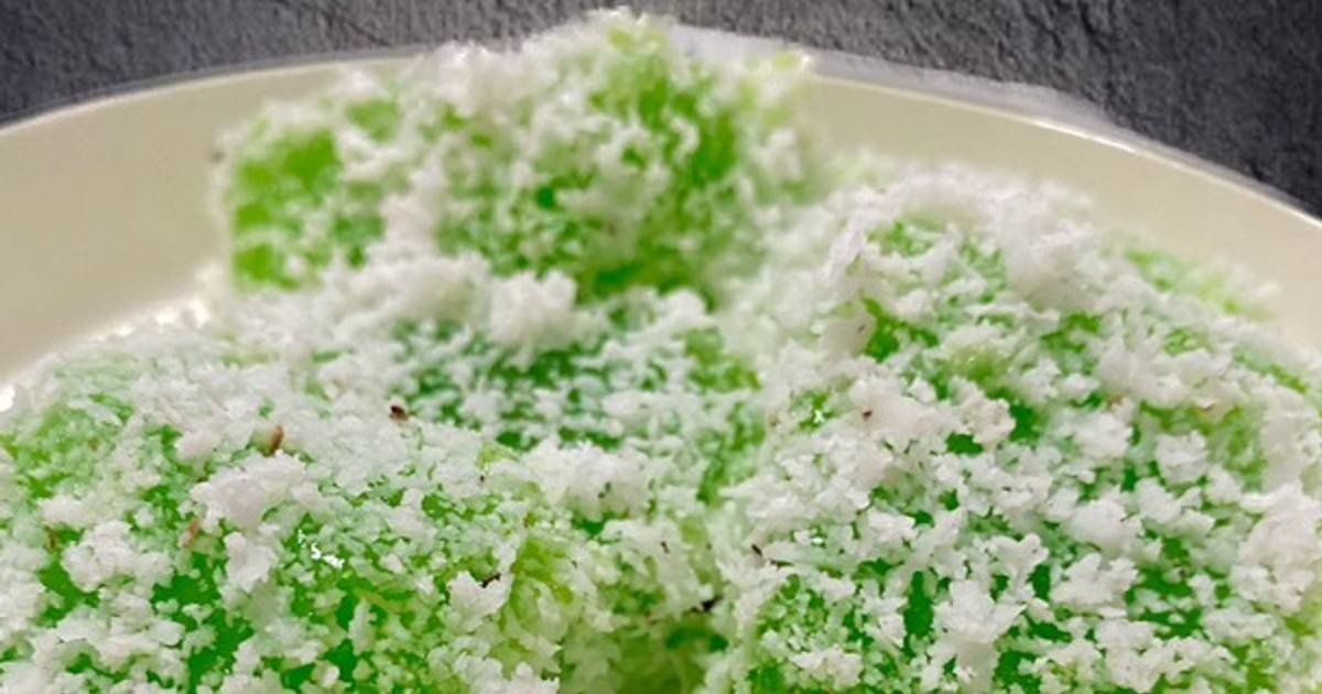 Resipi Kuih Sagu Pandan oleh Epit Orange - Cookpad
