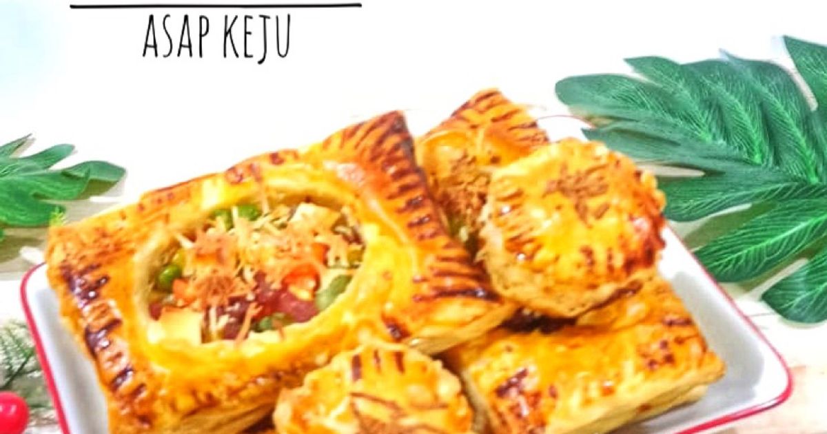 Resep Puff Pastry Isi Sayuran Daging Asap Keju oleh Lovelychef By TieDQ ...