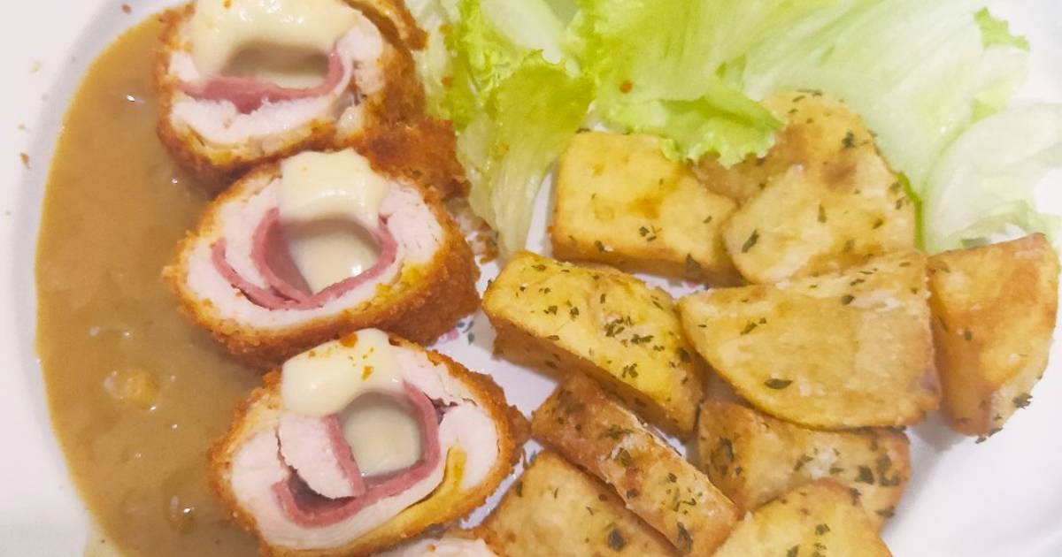 450 resep chicken gordon bleu enak dan sederhana ala rumahan - Cookpad
