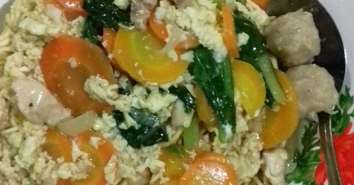 Resep Mie Titi Sederhana #bikinramadhanberkesan oleh Mimi Johana - Cookpad