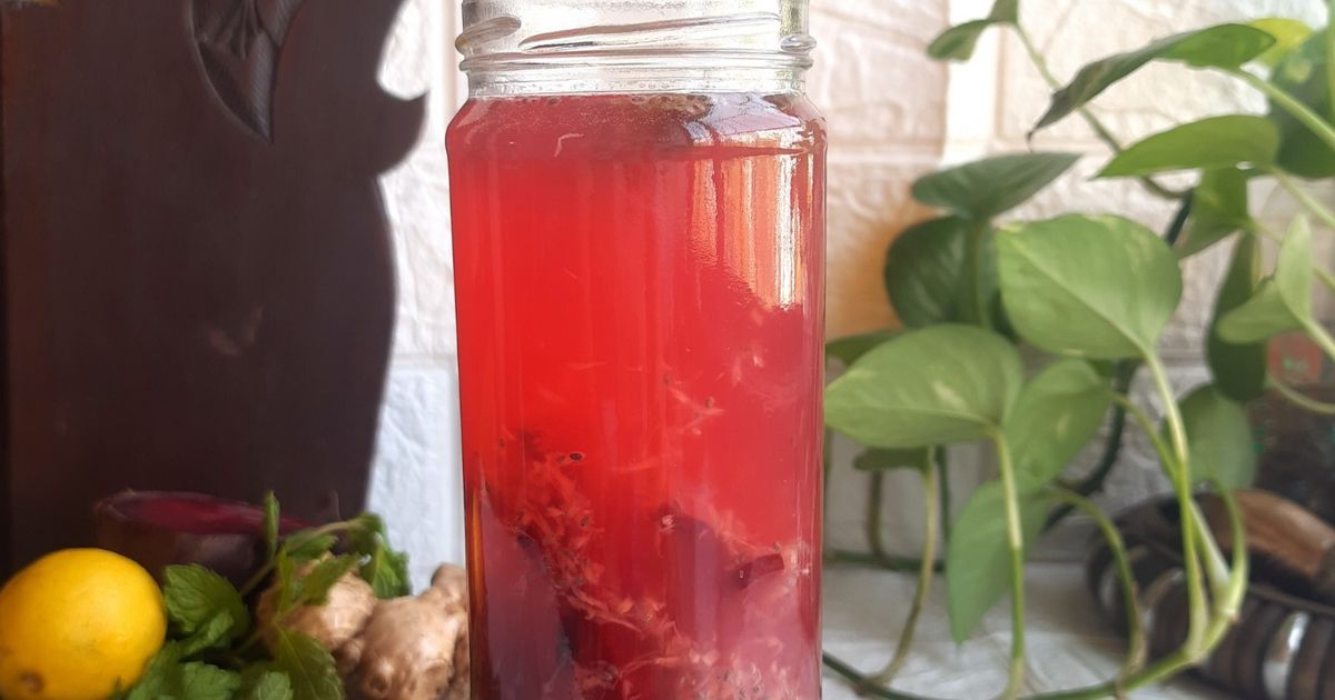 Beetroot Detox Water Recipe by Deepa Rupani - Cookpad