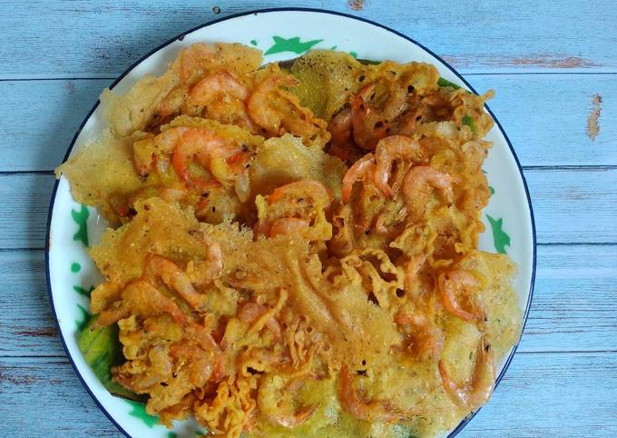 Resep 83. Peyek udang oleh bundar food_kieswati - Cookpad