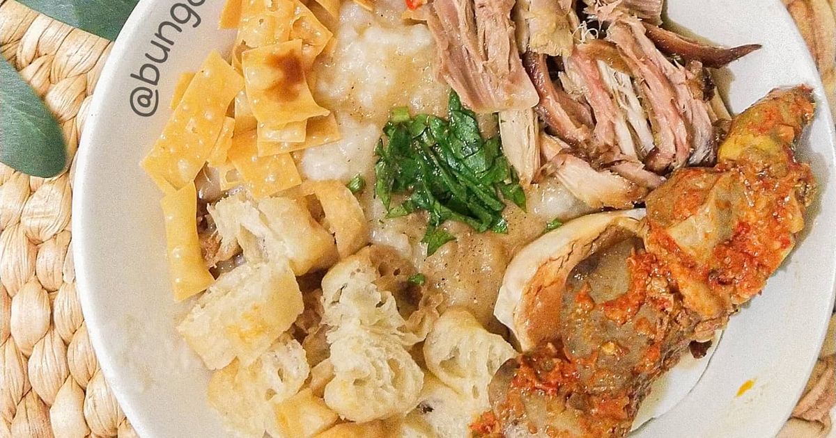 Resep Bubur Ayam Kental oleh Bungarhn21 - Cookpad