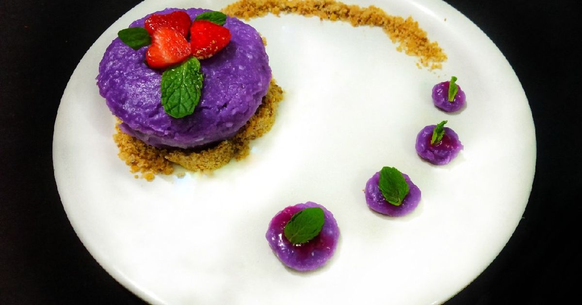 Purple Pudding Recipe by Er. Amrita Shrivastava - Cookpad