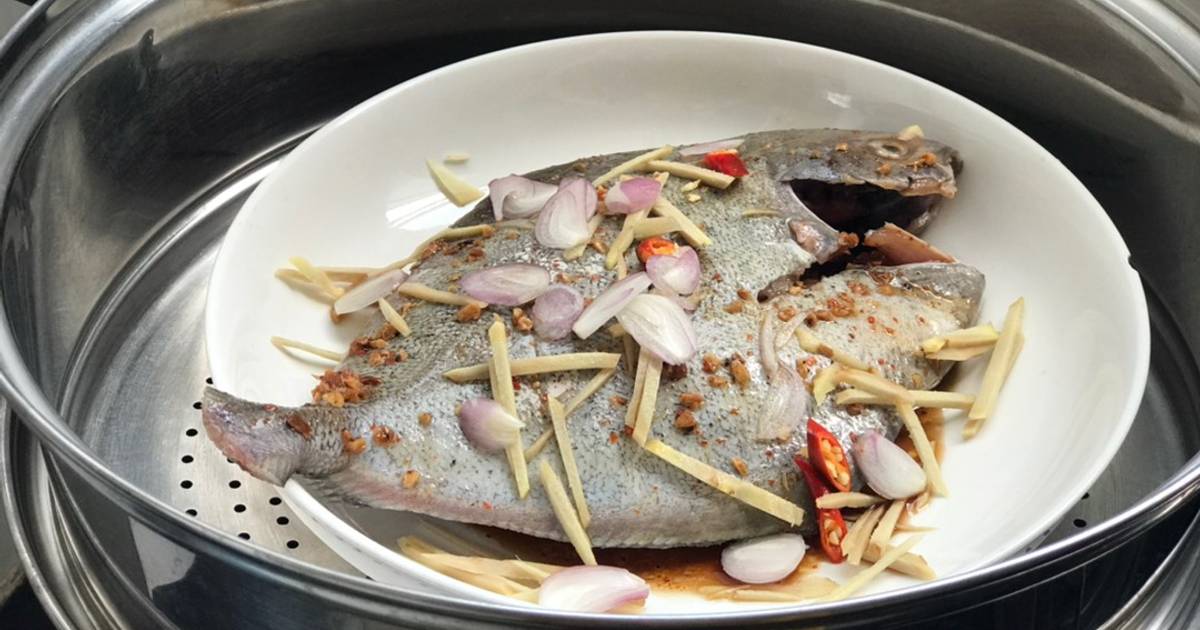15 món cá chim hấp ngon miệng dễ làm từ các đầu bếp tại gia - Cookpad