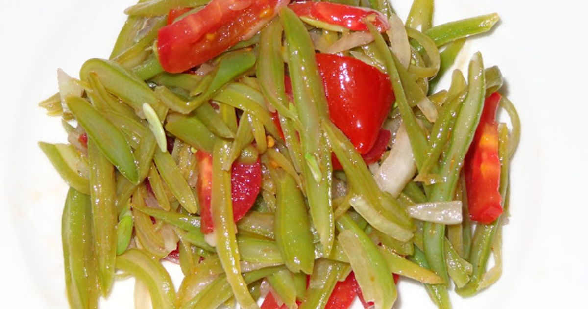 Green Bean Salad With Pomarola Tomatoes Recipe By Jon Michelena
