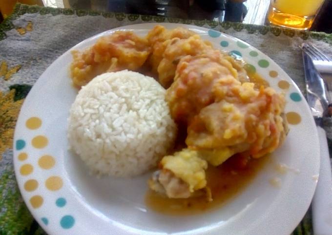 Sudado de pollo con papas criollas Receta de Sebastian David Moreno- Cookpad