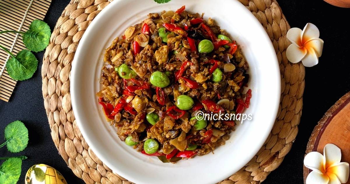 Resep Orak - Arik Telur Petai oleh Enik Sulistyawati - Cookpad