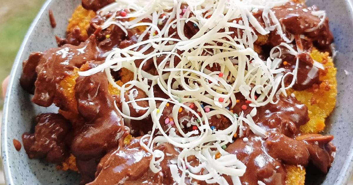 Resep Apel goreng saus cokelat 😍 oleh Nunki Nur Hayati - Cookpad